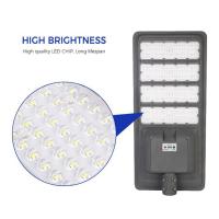 China Die Cast Aluminum Integrated Solar Street Light With 3.2V Battery 6500K SMD3030 for sale