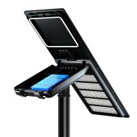 China Lithium Iron Phoshpate Battery Solar LED Street Light For Road Illumination for sale