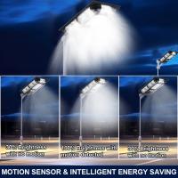 China IP65 Waterproof Automated Solar LED Street Light With Luminous Flux 150lm/W for sale