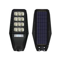 China Sensor Remote Control Solar LED Street Light Polycrystalline Silicon Solar Panel 100W 200W 300W ABS 6000K for sale