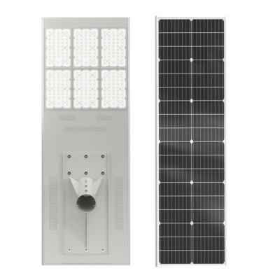 China 6000K Integrated Solar Street Light With LED Light 150W IP66 Die-Cast Aluminum for sale