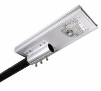 China Led Chip SMD3030 Solar LED Street Light All In One Color Temperature 3000K-6500K for sale