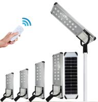 China LED Light Source All-In-One Solar Lamp with 25.6V 32Ah Battery Capacity for sale
