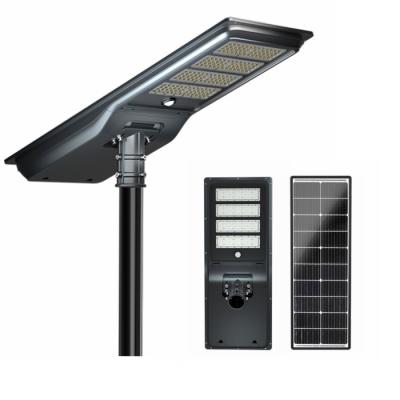 China All In One Solar Street Lighting Aluminum Alloy Ip65 Waterproof Led Street Light 150Lm/W for sale