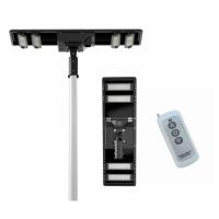 China Double Head All In One Solar Street Lighting IP65 170LM/W SMD5050 for sale