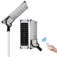 China Efficiency LED Solar Street Light IP65 Waterproof 25.6V 32Ah/48Ah Battery Capacity 6000K Color Temperature for sale