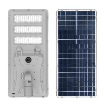 China SMD3030 Chip Automated Solar LED Street Light All In One Solar Street Lighting Model for sale
