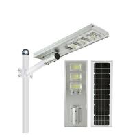 China LED Light Source All In One Solar Lamp With Aluminum Alloy IP65 6000K Light Control for sale