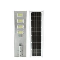 China LED Light Source All In One Solar Lamp With Aluminum Alloy IP65 6000K Light Control for sale
