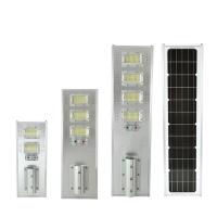 China LED Light Source All In One Solar Lamp With Aluminum Alloy IP65 6000K Light Control for sale