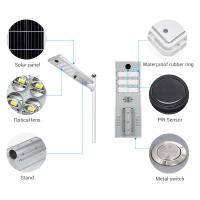 China Aluminum Integrated Streetlight IP65 Outdoor 300W 400W 500W All In One Led Solar Street Lamp for sale