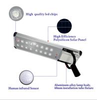 China Efficacy 150W LED All In One Solar Street Light 150lm/w Lithium Iron Phosphate Battery for sale