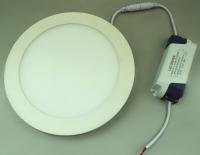 China 90LM/W 6W 9W 12W 15W 18W 24W Round Recessed Ceiling Lights for sale