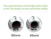 China AC265V 140Lm/w 100W 5000K led outdoor area street lighting for sale