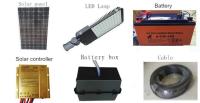 China CE Certificated 60W 80W DC24V Outdoor Solar Street Lights for sale