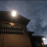 China 20W 40W 60W 100W 3000K Solar Powered Outdoor Flood Lights for sale