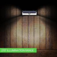 China ABS Wall Mounted 3.7V Outdoor Solar LED Lights for sale