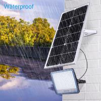 China 40w 6500K Led Solar Motion Sensor Flood Lights For Garden Patio for sale