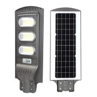 China 2 Years Warranty 110lm/W Solar Street Light With Pole And Battery for sale