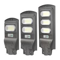 China 2 Years Warranty 110lm/W Solar Street Light With Pole And Battery for sale