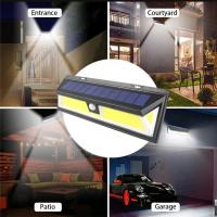 China Nature White Motion Sensor 3.7V Outdoor Solar LED Lights for sale