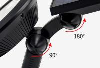 China Garden Outdoor Solar LED Lights Spotlights Adjustable Angle 90 / 180 Degree for sale