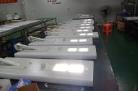 China IP65 Aluminum Led Solar Street Lamp 40w With Solar Panel 18V45W for sale