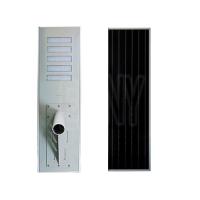 China Outdoor 90w Integrated Solar Street Light 10800 Lumen With Solar Panel for sale