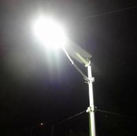 China White Aluminum Solar Powered Outdoor Motion Sensor Lights For Highway for sale