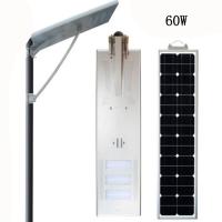 China Commercial 60w Solar Energy Street Lighting System High Brightness Light 6000 Lumens for sale