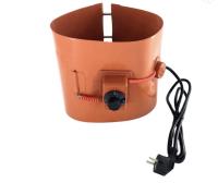 China 10v 10m Oil Drum Water Heater 220v Silicone Heating Pad for sale