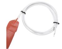 China 220v 1kw Flexible Heaters Silicone Rubber 30deg Heating Wire for sale