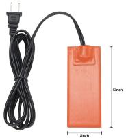 China 120v Silicone Oil Pan Heater 2x5 Inch , 50w Heating Pad Silicone for sale