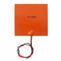 China Flexible 250C Silicone Strip Heater , -60C Rubber Heating Element for sale