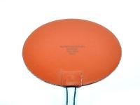 China 200x860x1.5mm Round Flexible Silicone Heater 500F Rapid Heat Up for sale
