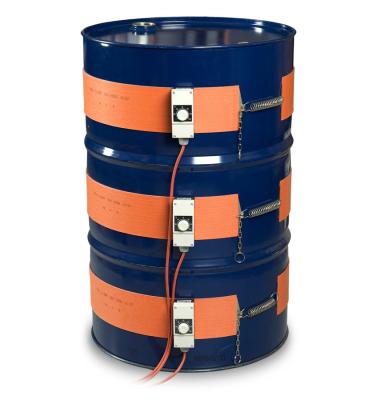 China 2500mm Silicone Barrel Heater Bands 240v , 1500w Electric Drum Heater for sale