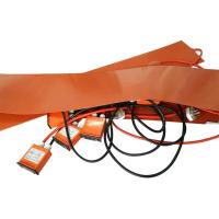 China Rubber 220v Silicone Drum Heater 10m 200 Degree Chemical Resistant for sale