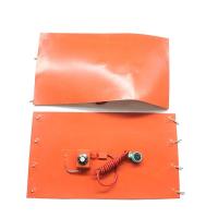 China 230 Volt Silicone Drum Heater Strip 250x1740mm Round Rectangle for sale