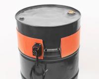 China 1.5v To 400v Metal Silicone Drum Heater 3.2mm Side Bending Heating Blanket for sale