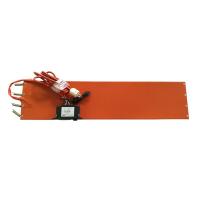 China 380v Silicone Insulated Drum Heater 145x1700mm Ceramic Terminal for sale
