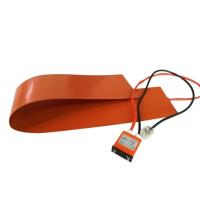 China Rubber 220v Silicone Drum Heater 10m 200 Degree Chemical Resistant for sale