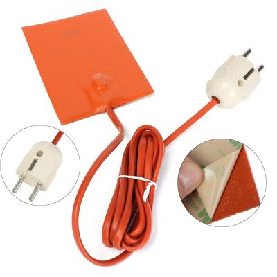 China 200L Silicone Heating Element 125x1740mm Electric Oil Pan Heater for sale