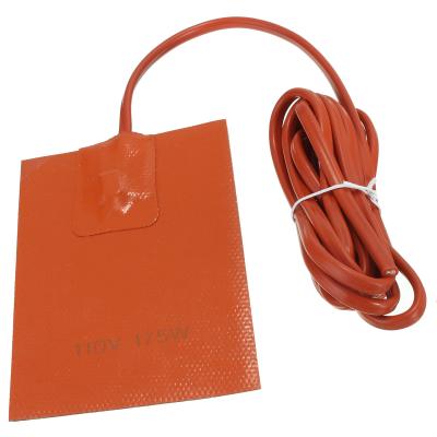 China 220V Silicone Heating Element 48 Inch 400F Flexible Rubber Heater for sale