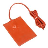 China 20-1000mm Silicone Oil Pan Heater 250deg Rubber Heating Element for sale