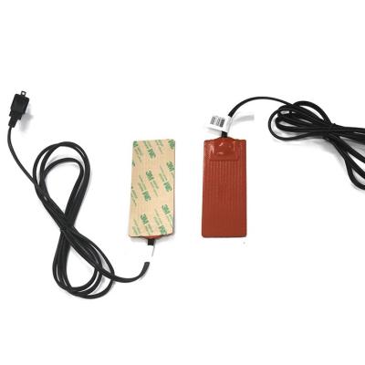 China 2x5in 120 Volt Silicone Oil Pan Heater Sump 50w for sale