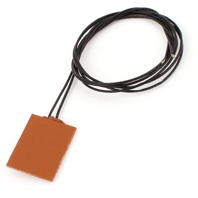 China Aviation Plug 12v Silicone Rubber Heaters 0deg-200C for sale