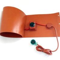 China Aviation Plug 12v Silicone Rubber Heaters 0deg-200C for sale