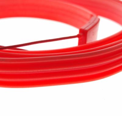 China 230V Flexible Silicone Heater 500mm , 400F Silicone Rubber Fiberglass Flexible Heater for sale