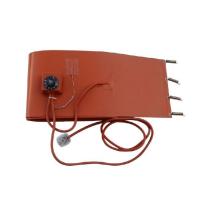 China 220v Flexible Silicone Heater 15mm , Silicone Heat Blanket Temperature Controller for sale