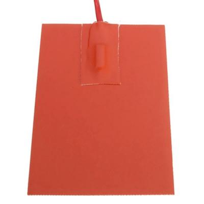 China 1000mm Silicone Engine Heater 20L , 25mm Silicone Heating Pad 12v for sale